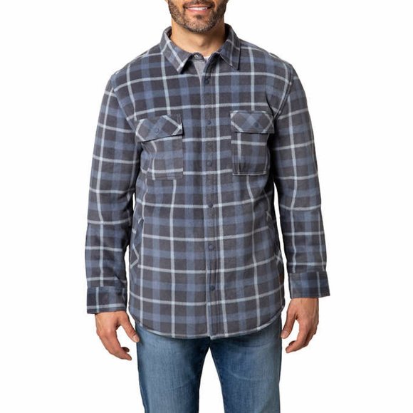 Voyager | Jackets & Coats | Voyager Fleece Lined Flannel Shirt Jacket ...